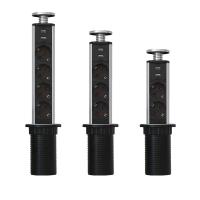 China 2 Outlets Tabletop Sockets 325.8mm Europen Plug Kitchen Countertop Electric  Sockets for sale