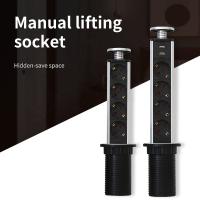 China 2 Outlets Tabletop Sockets 325.8mm Europen Plug Kitchen Countertop Electric  Sockets for sale