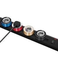 China Residential  Power Track Sockets No Wifi Electrical Outlet Track Plugs for sale