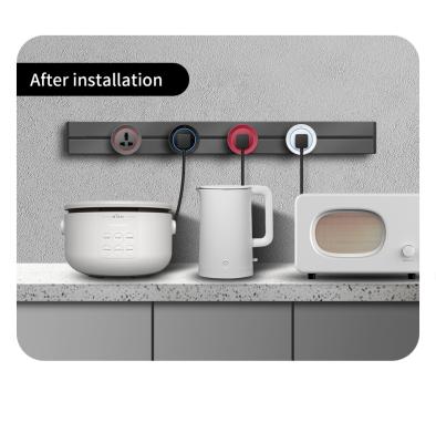 China Furniture  Movable Track Socket Waterproof Kitchen  Rail Power System for sale