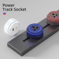 China Removable Embedded USB Power Outlet Track  Home Office Track Plug Socket for sale