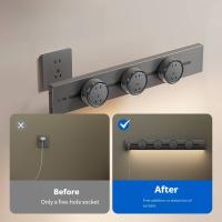 China Customized Power Track Sockets Au Removable  Track Lighting Outlet Adapter for sale