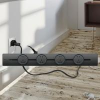 China Customized Power Track Sockets Au Removable  Track Lighting Outlet Adapter for sale