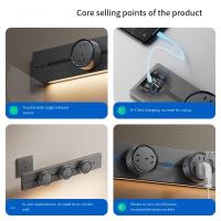 China Customized Power Track Sockets Au Removable  Track Lighting Outlet Adapter for sale