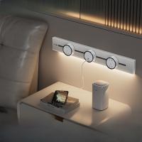 China Aluminum Modular Electrical Sockets UK US EU Moveable Power Socket 13A USB Type C for sale