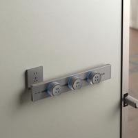 China USB Wall Power Outlet Track System ROHS  Golden Black IP22 Power Rail System for sale