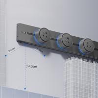 China Safety Power Track Sockets 32A Rail Power Outlet Track  110 - 250v for sale