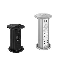China Waterproof Wireless Pop Up Socket Smart Desk USB Kitchen Worktop Sockets for sale