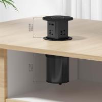 China Kitchen Retractable  Tabletop Sockets UK EU FR Electrical Extension Outlet for sale