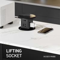 China 2.5KW Countertop Sockets Customizable Plug 60HZ Worktop Plug Sockets for sale