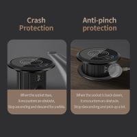 China Electrical Pop Up Kitchen Socket USB Charging 250V Pop Up Usb Power Outlet for sale