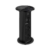 China Hidden Retractable Pop Up Power Socket 16A Multi Socket  Pop Up Plug In Island for sale
