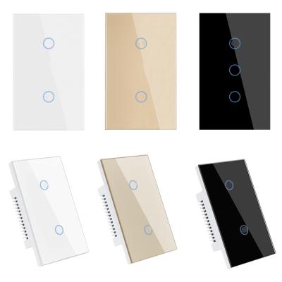 China Wifi Smart Switch Socket 3gang 4gang 220V Smart 2 Gang Socket for sale