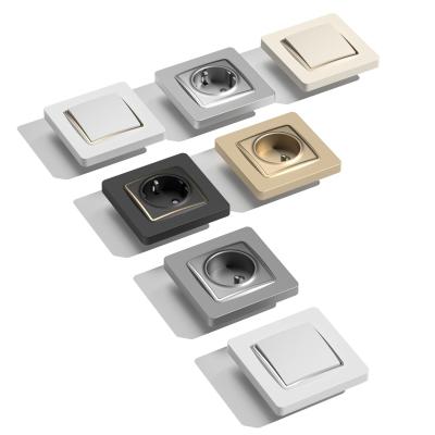 China Germany French Usb C Wall Socket USB Type C Outdoor Remote Control Outlet for sale