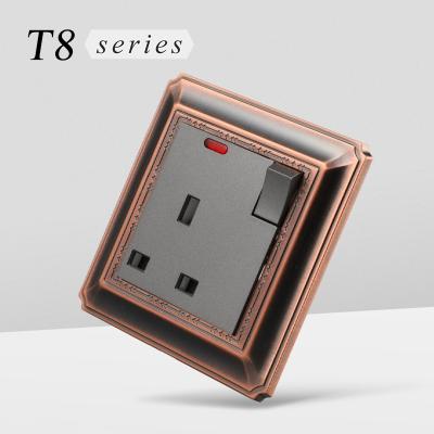 China 16Amp Smart Wall Sockets Copper Wire 250V Wall Sockets And Switches for sale