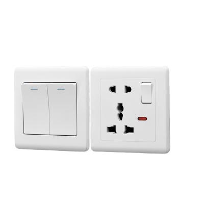 China US Standard Hot-selling New Design High Quality Control Light Acrylic Panel Home Electric Wall Switch for sale