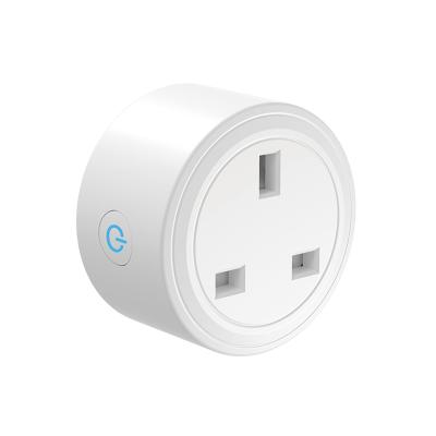 China Mini Smart Switch Socket AU EU 240v Google Home Wifi Outlet Switch for sale