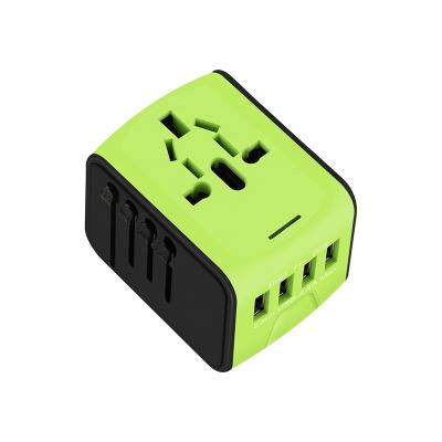 China Smart Universal Power Travel Socket EU UK US Standard Electrical Plug Adaptors With USB Charger 5V 3.4A for sale