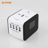 China Hot Sale White World Universal Smart Travel Adapter UK to US Conversion Plug for sale