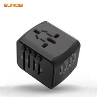China Smart Travel Socket Adapter 4 USB Charging Ports Plug Sockets Electrical Items 6.3A for sale