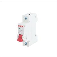 China Factory Outlet 3 Amp to 60 Amp 220V 400V AC 10A C20 MCB Single Pole Miniature Circuit Breaker for sale