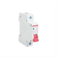 China Factory Outlet 3 Amp to 60 Amp 220V 400V AC 10A C20 MCB Single Pole Miniature Circuit Breaker for sale