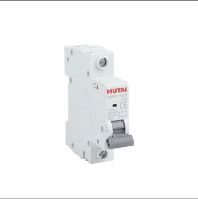 China High breaking capacity AC MCB Price dz47 2a 6a 10a 63a 1p 1 Pole 32amp mcb miniature circuit breaker for sale
