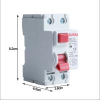 China Factory Price 25a 40a 63a 80a 100a AC RCCB 2P 2 Pole 2 Phase Residual Current Circuit Breaker for sale