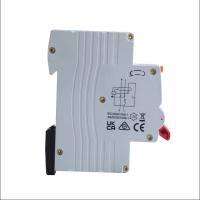 China 6A 16A Mcb Electrical RCBO Type A 1 Pole Mcb  30ma 1 Pole Breaker for sale