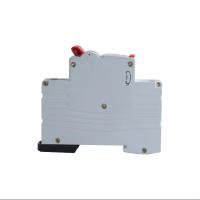 China 6A 16A Mcb Electrical RCBO Type A 1 Pole Mcb  30ma 1 Pole Breaker for sale