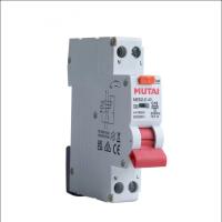China 6A 16A Mcb Electrical RCBO Type A 1 Pole Mcb  30ma 1 Pole Breaker for sale
