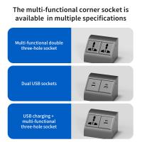 China Desktop Furniture Power Distribution Units Kitchen Portable  Electrical Items Outlet for sale