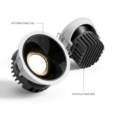 China 5W LED Spotlights Hotel Villa  Wall Washer Light 55mm Die Cast Aluminum for sale