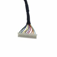 China 10 Pin Swg Flat Core Cable Harness Assembly 0.28m Length Car Wire Cable Assembly for sale