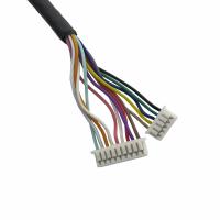 China 10 Pin Swg Flat Core Cable Harness Assembly 0.28m Length Car Wire Cable Assembly for sale