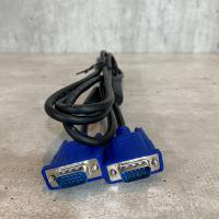China Male To Male 15 Pin VGA Audio Cable HD Computer Monitor VGA Cable 1.5m Length for sale