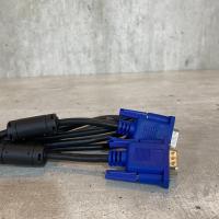 China Male To Male 15 Pin VGA Audio Cable HD Computer Monitor VGA Cable 1.5m Length for sale