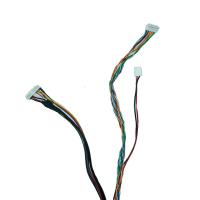 China RJ45F Snap On Type Rubber Core IP Camera Cable Wire Harness With Connector 003 for sale