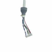 China Ip Camera Electric Ethernet Cable Assembly RJ45 8P8C DC5.5*2.1 Plug 1.25-10PIN 024 for sale