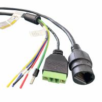 China Waterproof Output Cable RJ45F Cable For Cctv Ip Camera Custom Wire Harness 029 for sale