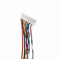 China Power Signal Cable Assembly RJ45 Female Core Welded Black Rubber Core FlatNeedle Wire Harness 027 for sale
