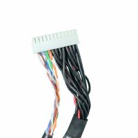 China 2R12P*2 P2.0 460mm Custom Wiring Harness Display Chassis Lines HY2.0-2x12PIN 050 for sale