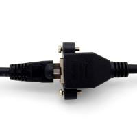 China Concentrator Network Cable Assembly 1000mm RJ45 With Male Female Connector 072 for sale