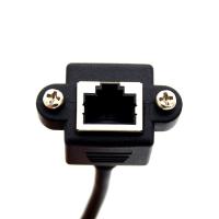 China Concentrator Network Cable Assembly 1000mm RJ45 With Male Female Connector 072 for sale