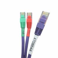 China Crystal Head Network Patch Cable 3000mm One General Two Branching Wire Harness 081 for sale