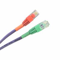 China Crystal Head Network Patch Cable 3000mm One General Two Branching Wire Harness 081 for sale