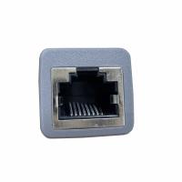 China Network RJ45 Female Adaptor 35mm Connector Both Of Ends Head 073 for sale