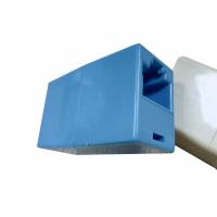 China RJ45*2 Double Female Network Adaptor 35mm Dual Connector Double Row 074 for sale
