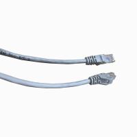 China Gray Cat5e Network Communication Cable 8P/8C G/F*2 Crystal Head 1000mm 087 for sale