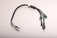 China Coaxial Custom Chassis Wire Harness Cable Assembly Rj45f DC5.5*2.1 036 for sale